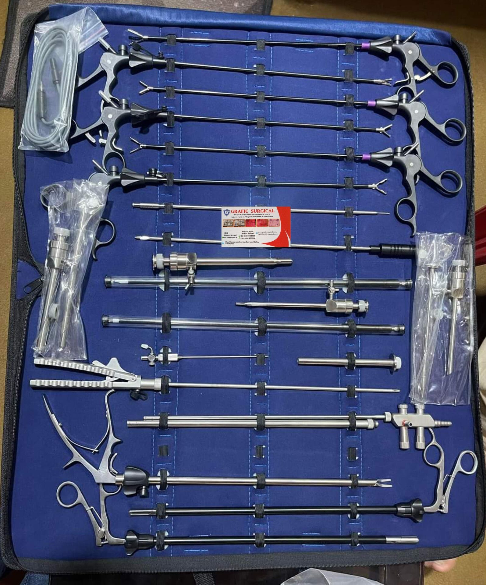 Buy Laparoscopy Hand Instruments Kits Surgical Instruments Grafic ...