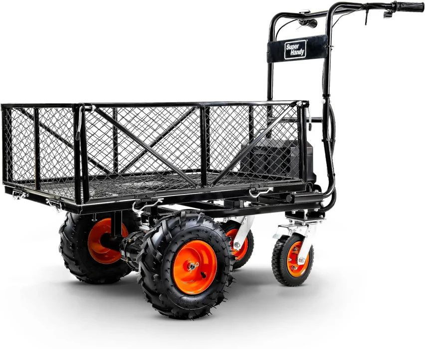 Buy Superhandy Self-propelled Electric Utility Wagon - 48v 2ah Battery ...