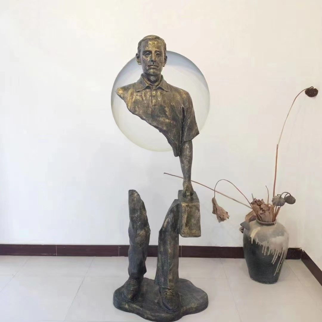 Buy Top Character Cast Bronze Sculptures And Traveler Cast Bronze ...