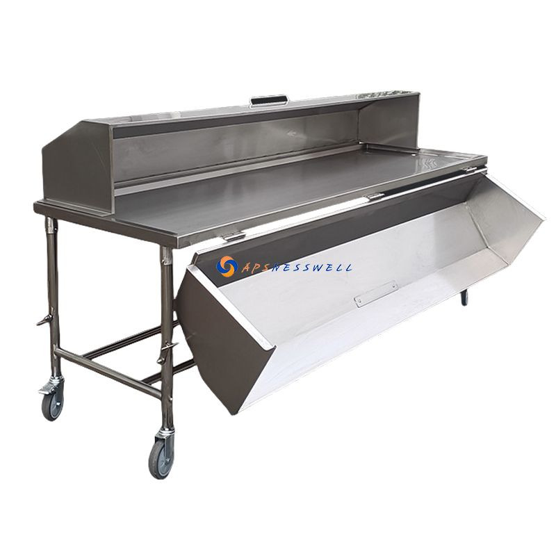 Buy Mortuary Dissection Table Cadaver Closed Transport Trolley Morgue ...
