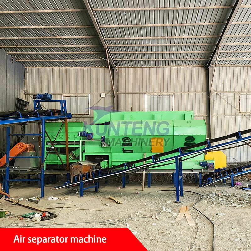 Buy Fabric Waste Plastic Waste Organic Waste Air Screening Machine ...