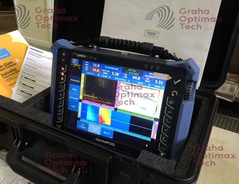Buy Olympus Omniscan Mx2 32:128pr Ultrasonic Flaw Detector from Graha ...