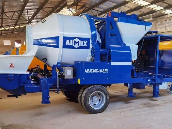 Buy Concrete Mixer Pumps from Aimix Machinery, China | Tradewheel.com