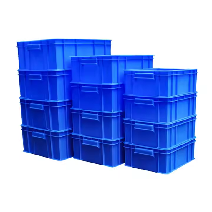 Buy Customizable Hdpe Plastic Industrial Turnover Box Stackable Crate ...