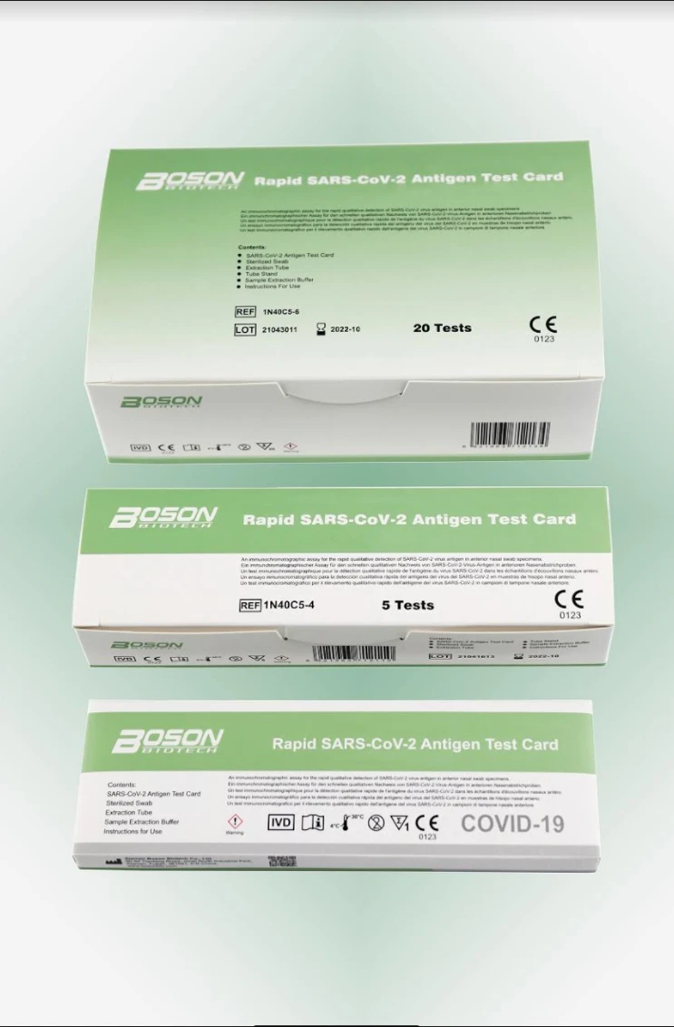 Buy Boson Rapid Sars-cov-2 Antigen Test For Covid-19 from The Claustrum ...