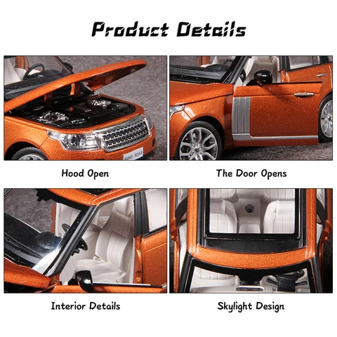 Buy 1/24 Die Cast Car Model Metal Land Rover Die Cast 2014 Diecast ...