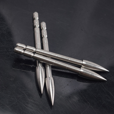 Buy 12pcs Archery 80 100 120 150 Grain Stainless Steel Arrow Head ...