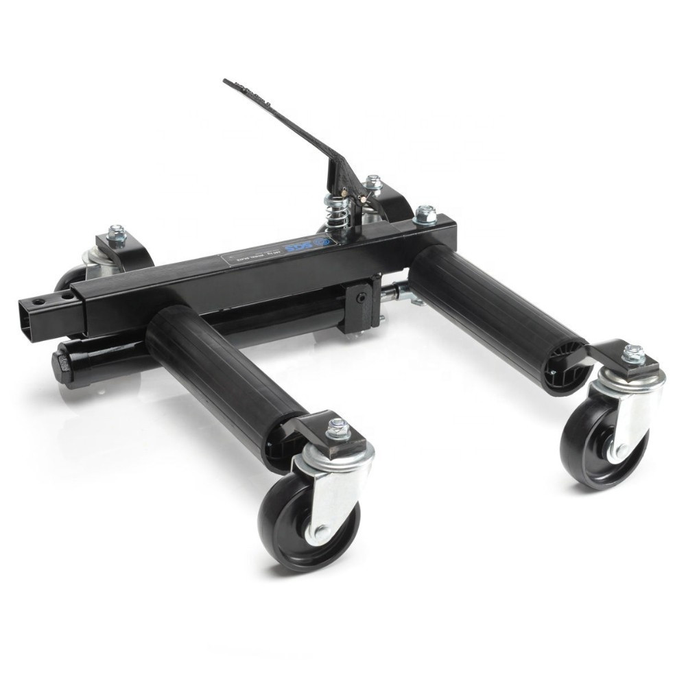 Buy 12" 1500lbs Hydraulic Vehicle Positioning Jack Go Jack Wheel Dolly ...