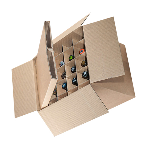 Buy 24 Bottles Beer Shipping Corrugated Packaging Carton Wine Box Beer ...