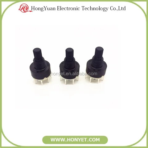 Buy 2p4t 4 Position Rotary Switch from Dongguan Hongyuan Electronics Co ...