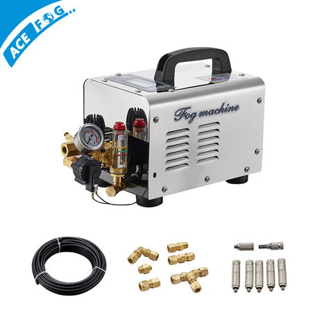 Buy 45 Nozzles High Pressure Cooling System Mist Fogger Machine For ...