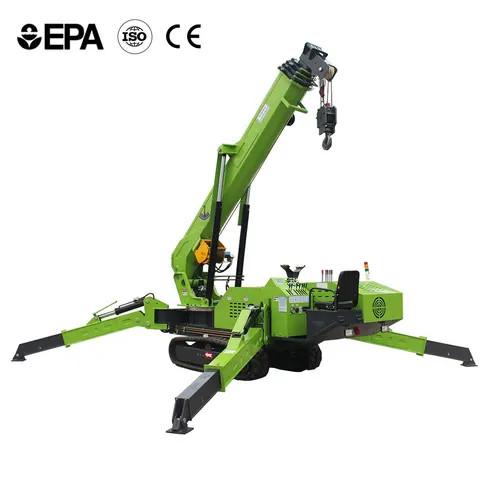 Buy 5 Ton Hydraulic Outrigger Small Lifting Equipment Mini Spider Crane ...