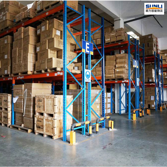 Buy 500kg Payload Q235b Steel Beam Storage Metal Warehouse Pallet Rack ...