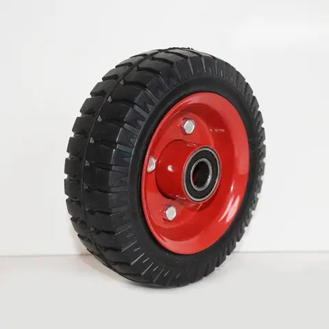 Buy 6 Inch Small Solid Rubber Tyre Wheels Tires 6x2 from Qingdao ...