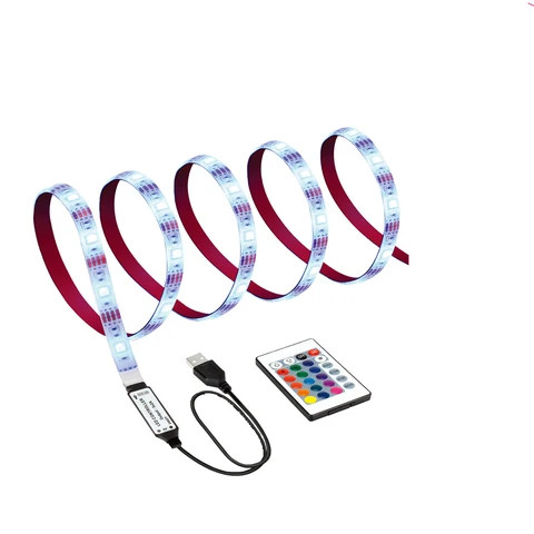 Buy A5050 15-leds Rgb Strip Light Ip65/ip68/ip20 Rated 5v Dc Input Wifi ...