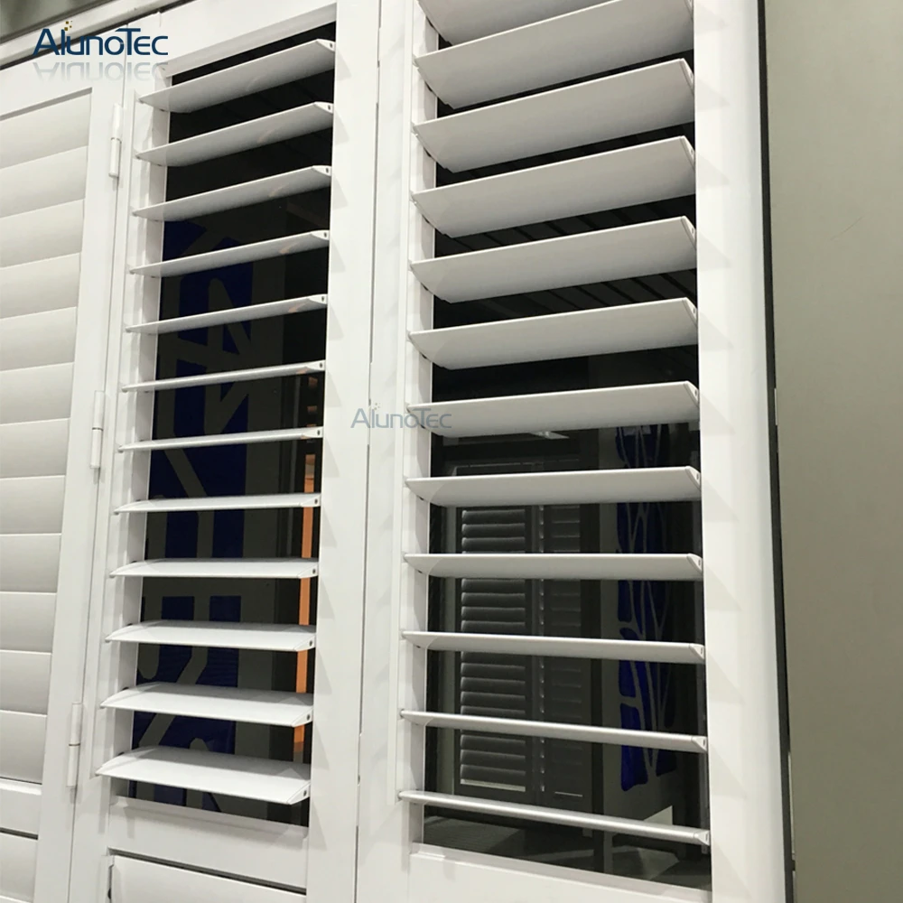Buy Aluminum Hinged Window Shutter Ventilation Shutters from Dongguan ...