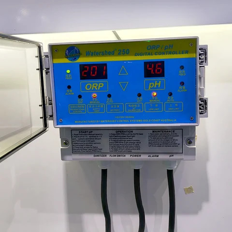 Buy Automatic Swimming Pool Water Monitor Measurement Ph / Orp Sensor ...