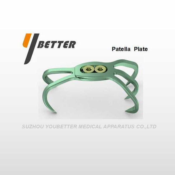 Buy Ce & Iso Marked Titanium Patella Plate Orthopedic Implants from ...