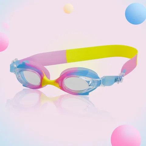 Buy Children Comfortable Safety Swim Goggles Anti Fog Fancy Kids ...