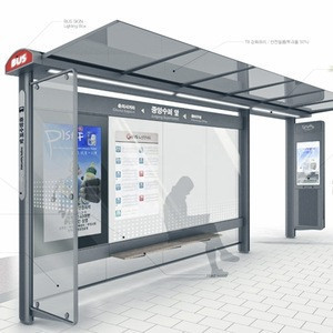 Buy City Bus System Gps Auto Reporter Solar Bus Stop Led Displays Bus ...