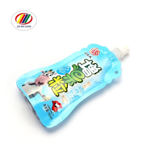 Buy Custom Special Shape Portable Doypack Liquid Drinks Juice Packing ...