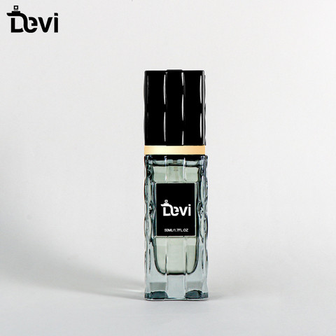 Buy Customize Rectangular Black Clear Glass Empty Refillable ...