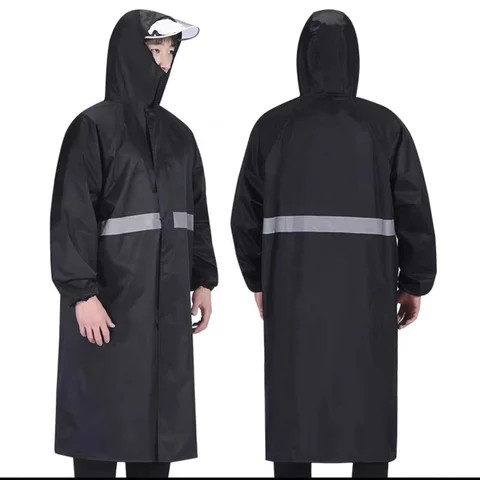 Buy Customized Adult Long Reflective Raincoat Breathable Waterproof ...