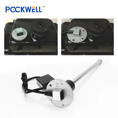 Buy Electronic 0-190 Ohms Float Type Continuous Oil Tank Level Measurement Liquid Fuel Level ...