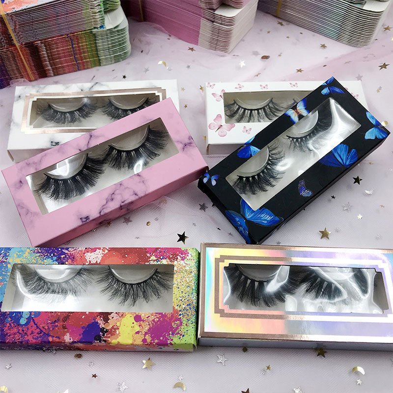 Buy Free Sample 3d Vegan Silk Lashes Wispy 20mm Mink Eyelash Natural 3d ...