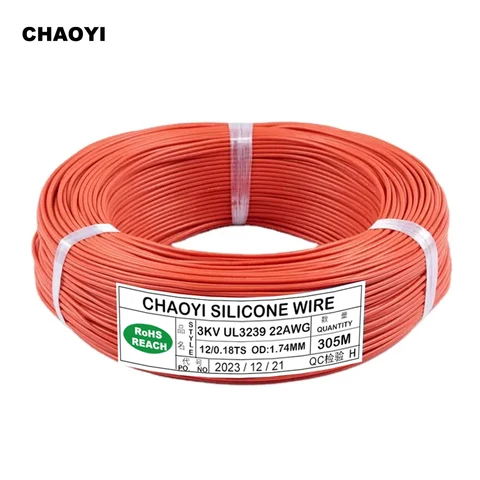 Buy Free Sample Awm 3239 High Voltage 3kv Ul3239 22awg High Temperature ...