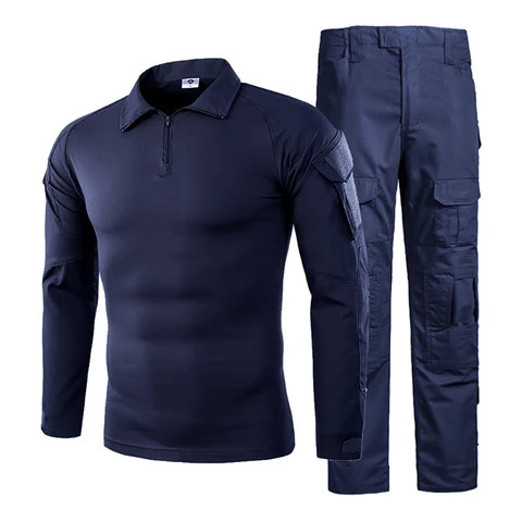 Buy G2 Tearproof Tactical Combat Suit Camouflage Black Without Knee ...