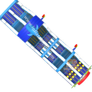 Buy Giant Ocean Obstacle Course Dolphin Sea Climbing Wall And Slide ...