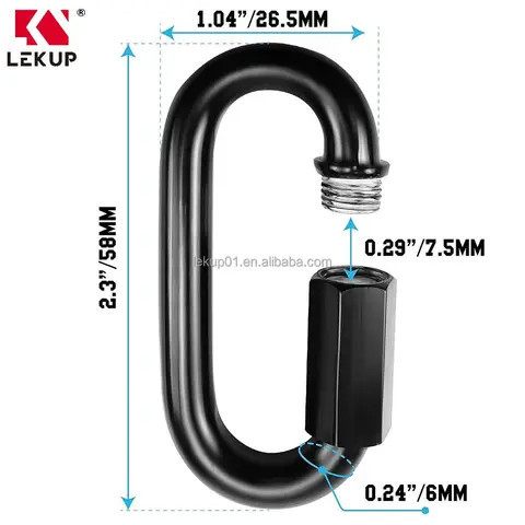 Buy Heavy Duty Chain Connector High Strength Anti-rust 2.3 Chain Quick ...