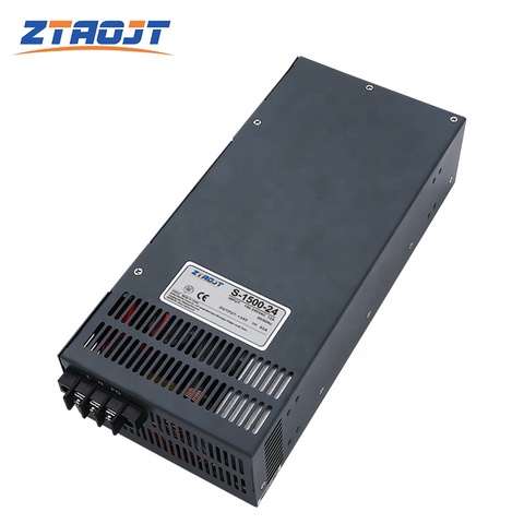 Buy High Quality S-1500-24 Led Lighting Smps 1500w 24v 62.5a Ac To Dc ...
