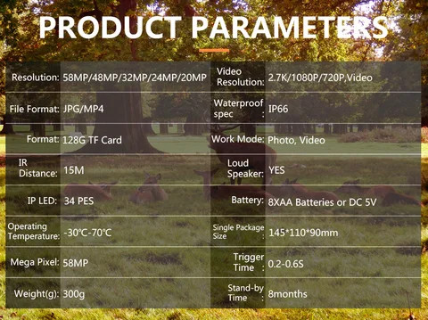 Buy Huntercam Pr3000 Hunting Time Lapse Trail Camera Wild Water Proof Trap Camera 32mp For Trial ...