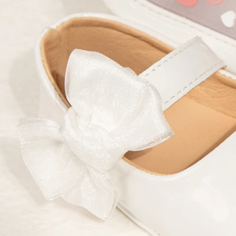 Buy In Stock Charming Baby Girl Mary Jane Shoes Bow Soft Sole ...