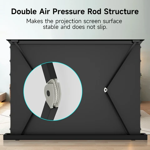 Buy 150 Inch 8k Hd Electric Projector Screen 16:9 Nano Soft Floor ...