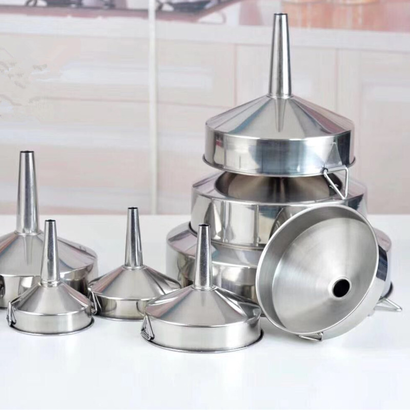 Buy Large Diameter Stainless Steel Oil Funnel Separatory Funnel Trap ...