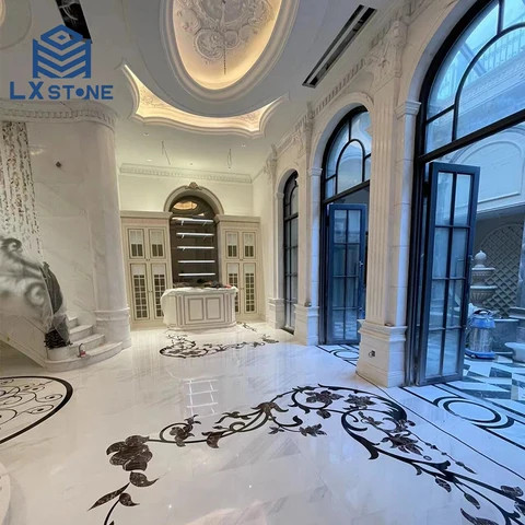 Buy Lx Classic Style Interior Wall Floor Design And Decor Natural ...