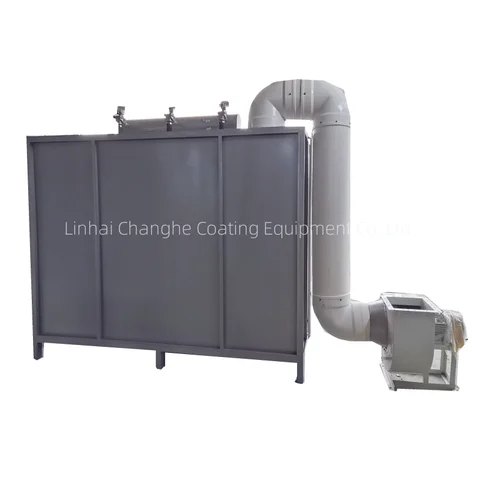 Buy Manual Tunnel Electrostatic Powder Coating Spray Booth Chamber For ...