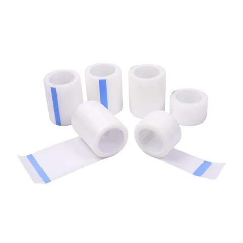 Buy Medical Transparent Surgical Pe Tape Rolls Clear Hypoallergenic ...