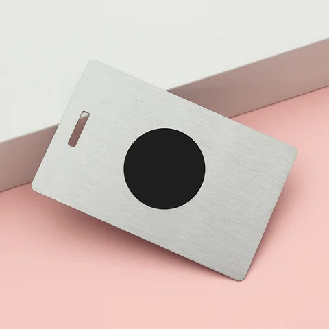 Buy Metal Gold Nfc Contact Custom Aluminum Tag Blank Card Nfc Business ...