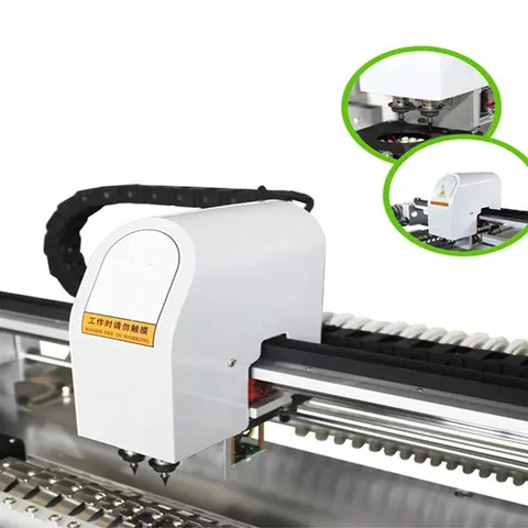 Buy Mini Desktop Pick And Place Smd Pcb Soldering Machine Tvm802b With ...