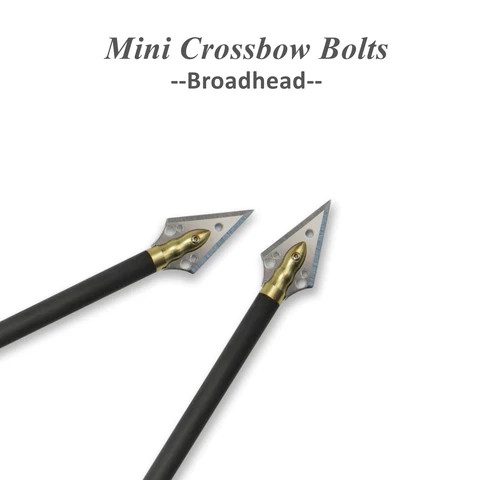 Buy Mixed Carbon 6.5 Inch Crossbow Bolts Broadhead Tips Oem Odm Custom ...