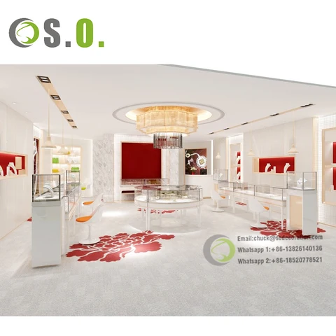 Buy Modern Jewelry Shop Counter Design Jewelry Shops Interior Design ...