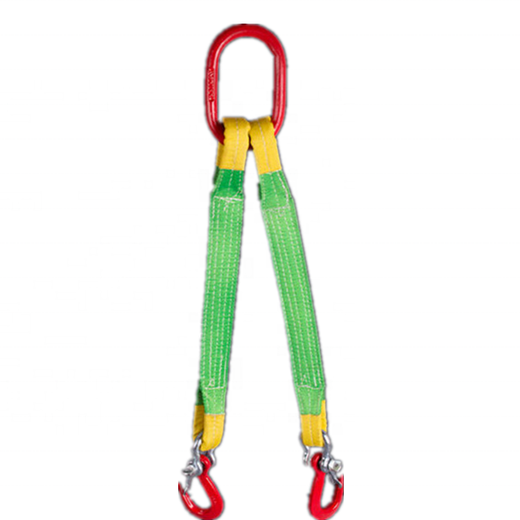 Buy Multi-legs Lifting Sling Polyester Webbing Sling With Hooks from ...