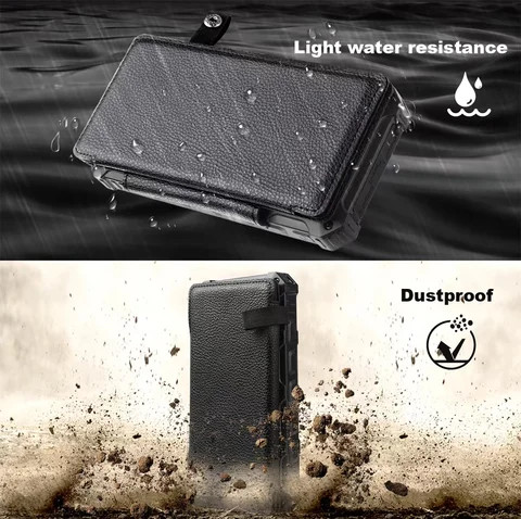 Buy New Solar Mobile Charging Bank 20000mah Wireless Charging Foldable ...