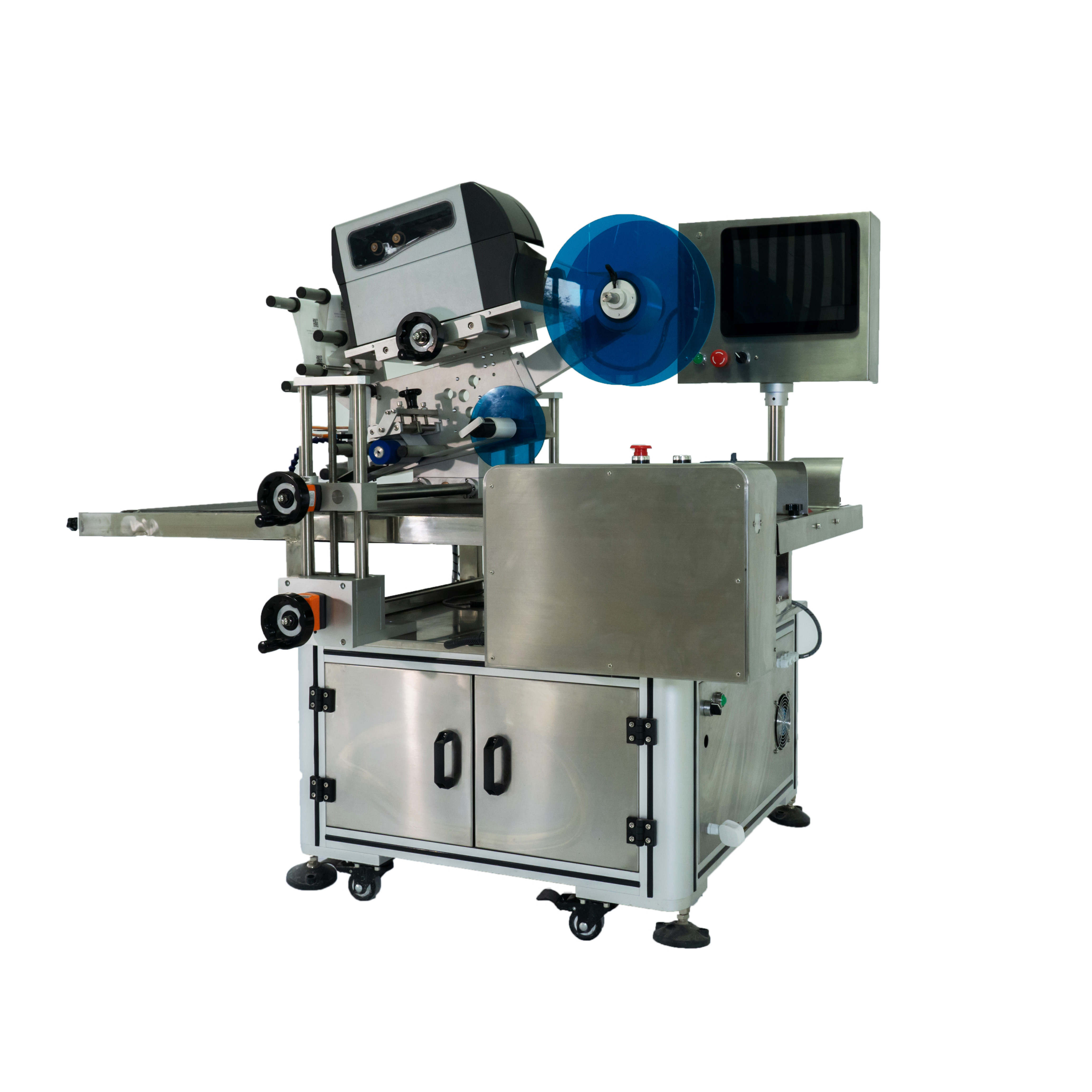 Buy Ny-817 Full Automatic Flat Sticker Labeling Machine With Inkjet ...