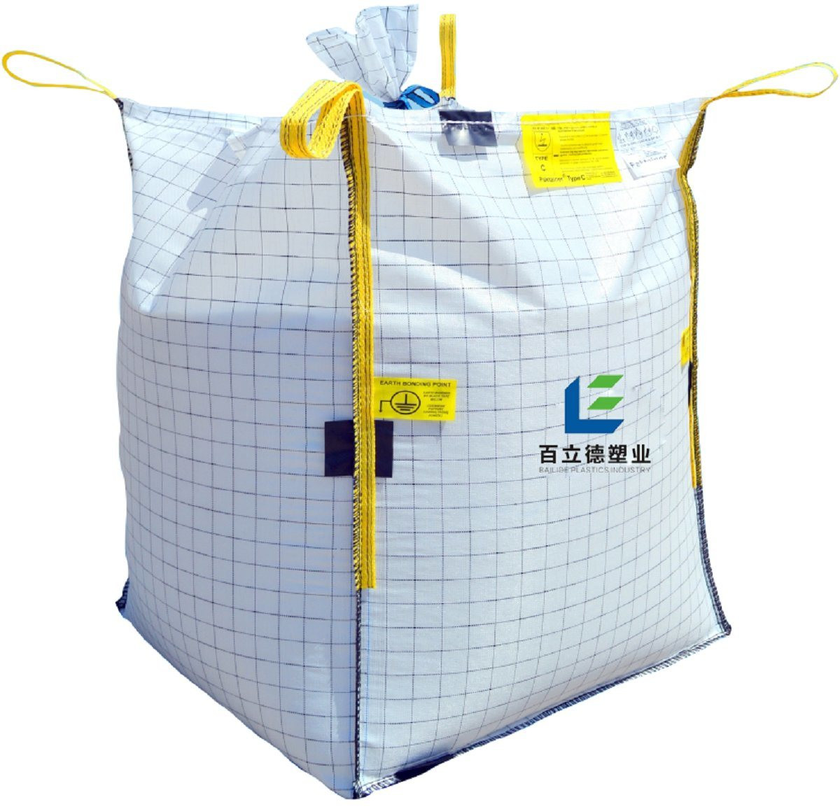 Buy Pp Big Bag Type C Conductive Plastic Super Bag from Hebei Bailide ...