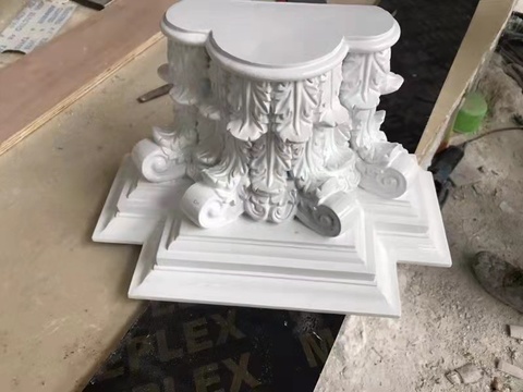 Buy Precast Stone Grc Concrete Gypsum Roman Pillar Column Mold from ...